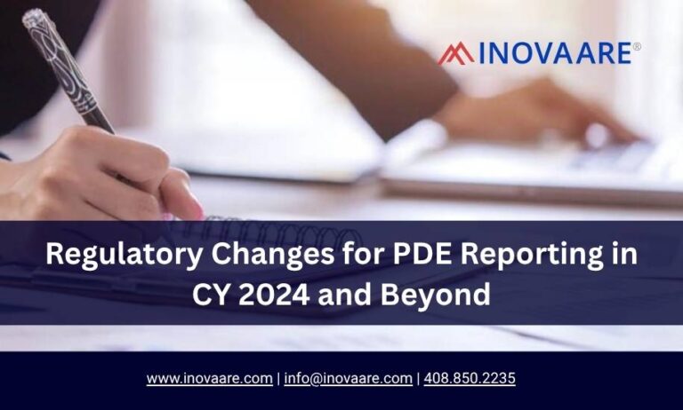 PDE Reporting - Regulatory Changes